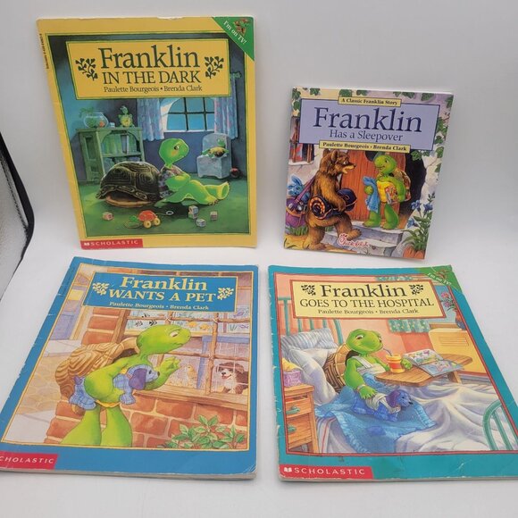 Scholastic | Toys | Franklin By Paulette Bourgeois Lot Of Childrens ...